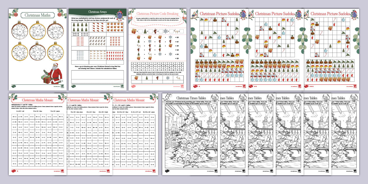Christmas Maths Fast Finishers 3/4 Pack (teacher made)