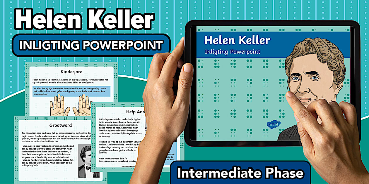 Geskiedenis van Helen Keller - Powerpoint