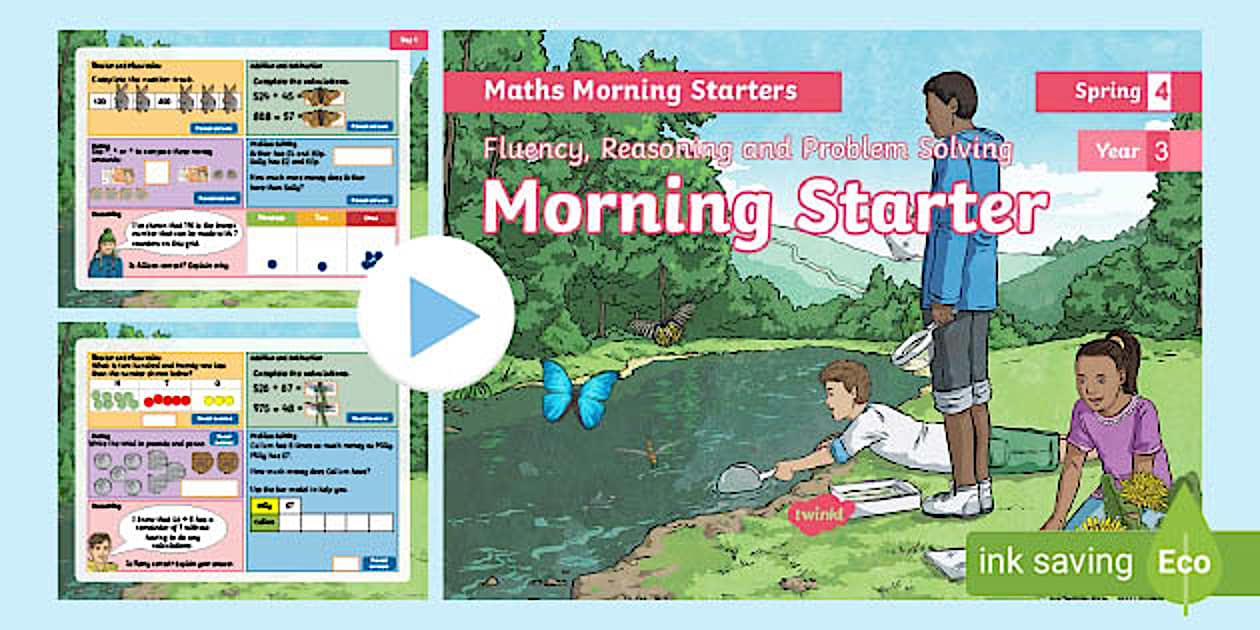 👉 Year 3 5 minute filler question PowerPoint - Twinkl