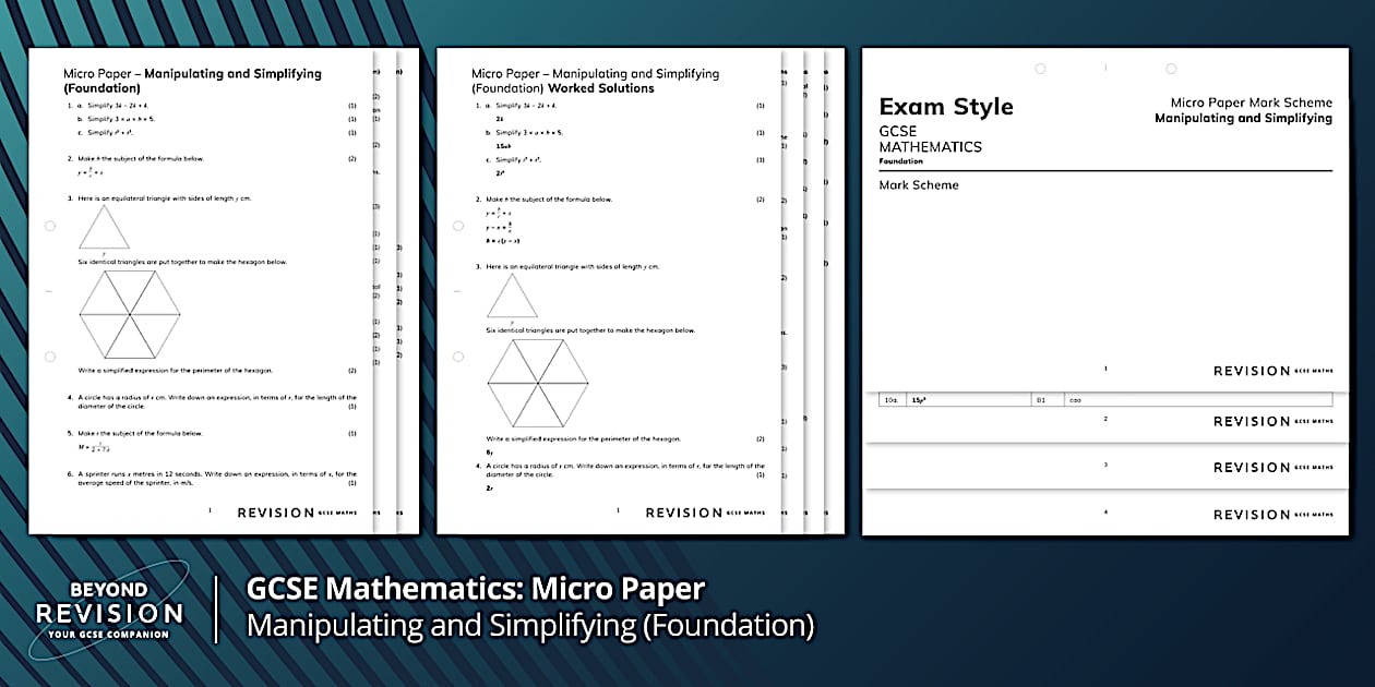 Foundation Micro Mock Manipulating And Simplifying Twinkl
