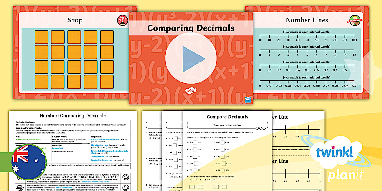 Year 5 Number: Compare Decimals Lesson 1 (professor feito)