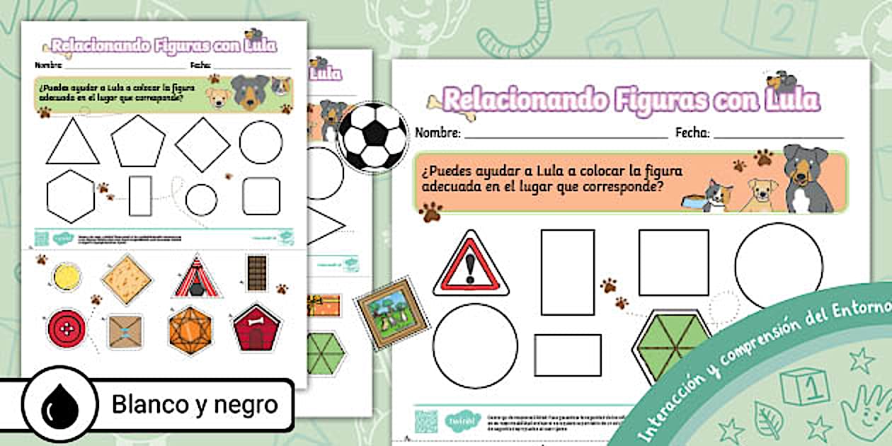 figuras | relacionar | geometría | 2D | recortar figuras