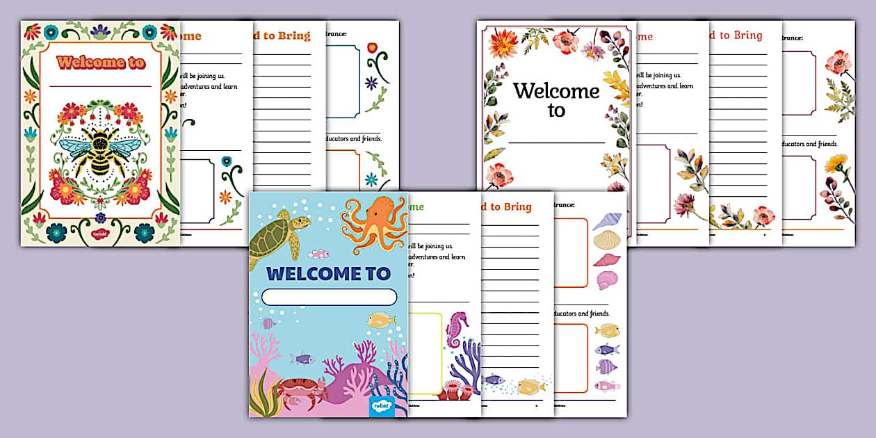 Welcome Book for Children