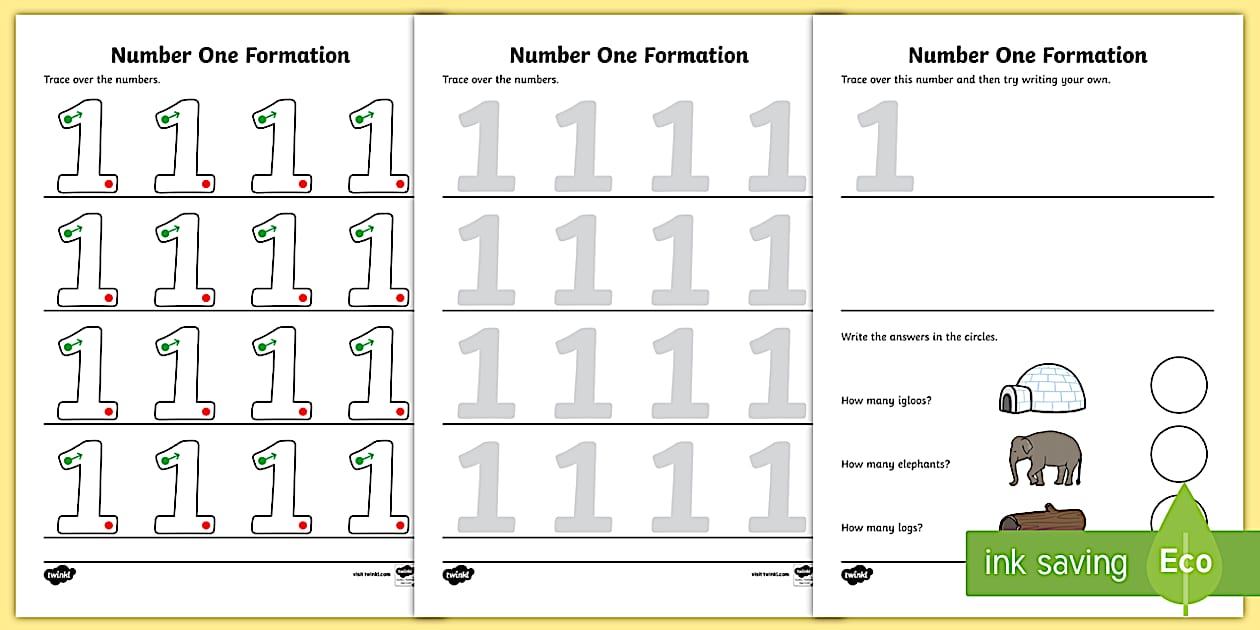 Australian 0-20 Number Formation Worksheet / Worksheet - 0 20 Number ...