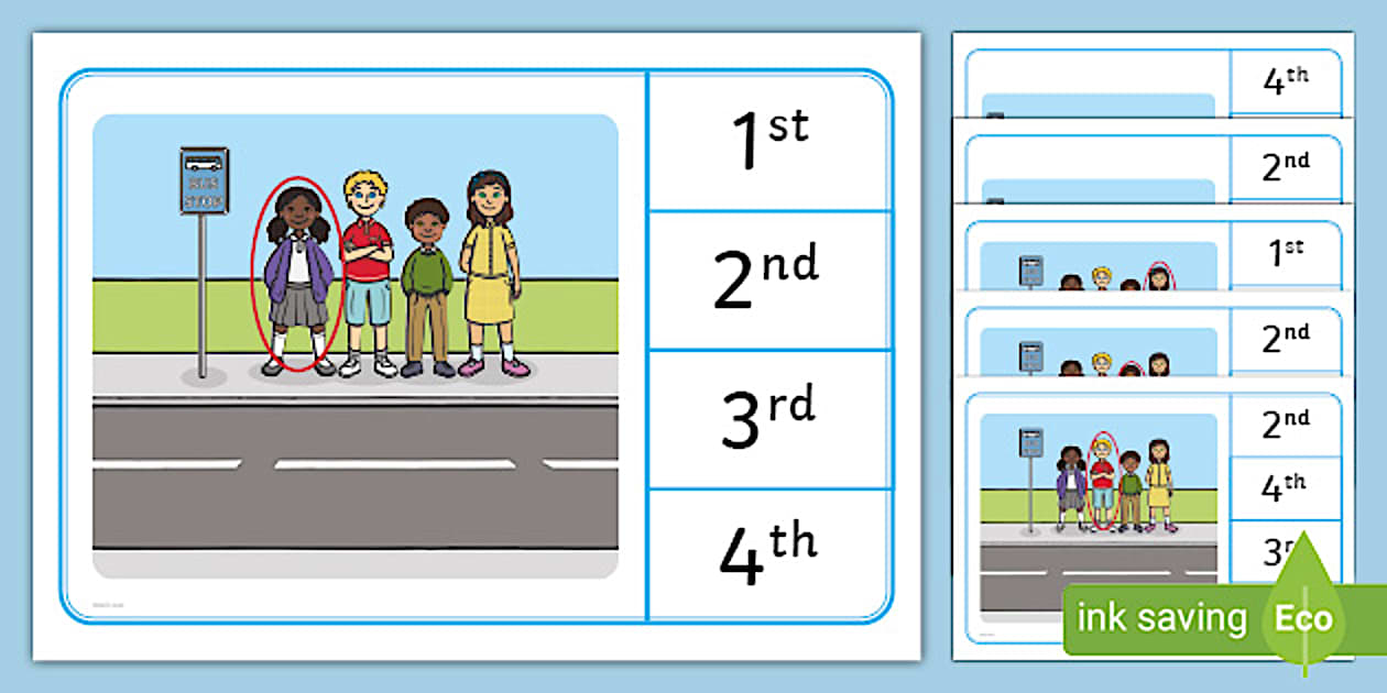 Editable Ordinal Number Peg Matching Activity - Twinkl