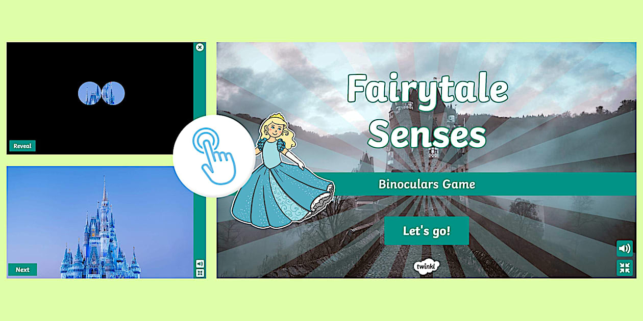 Fairytale Senses Interactive Binoculars Game (teacher made)