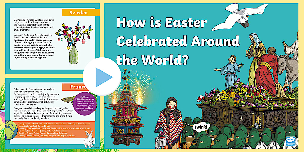 Easter Celebrations Around the World PowerPoint - Resources
