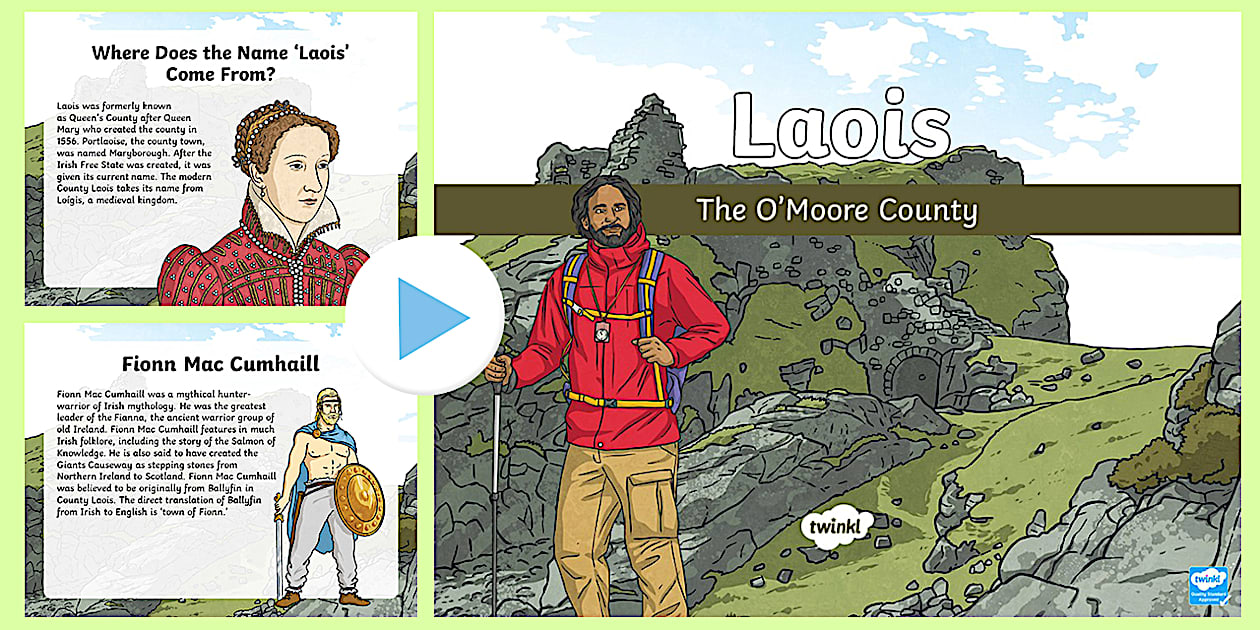 County Laois PowerPoint (teacher made) - Twinkl