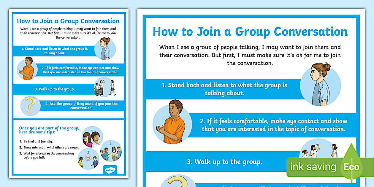 How to Join A Group - Social Skills Resources (teacher made)