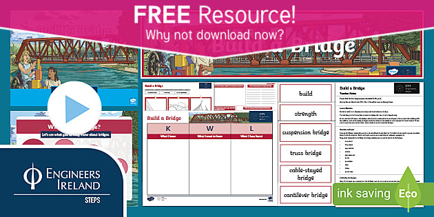 FREE! - Build a Bridge Pack (teacher made) - Twinkl