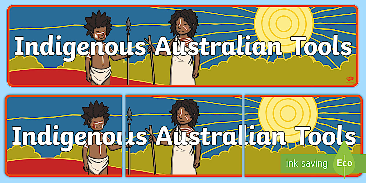 Indigenous Australian Tools Banner - Australian Curriculum
