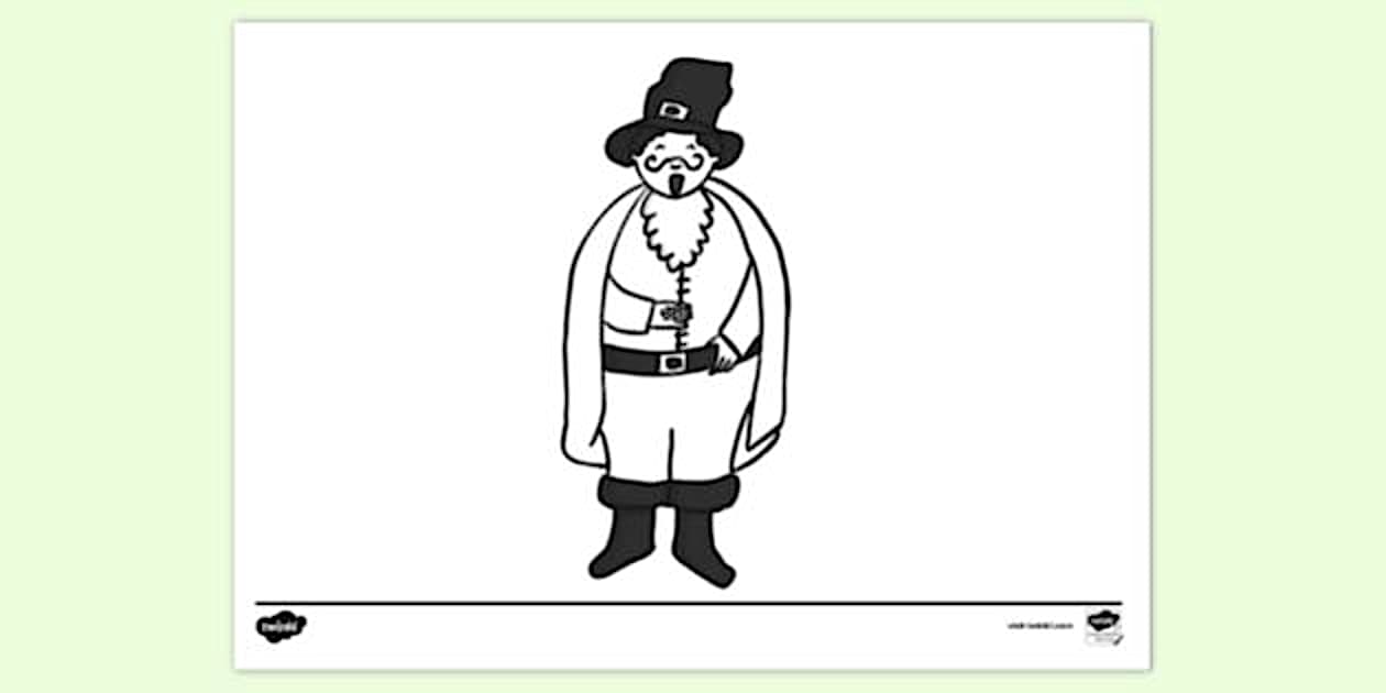 Bean Man Colouring Sheet | Colouring Pages (Teacher-Made)