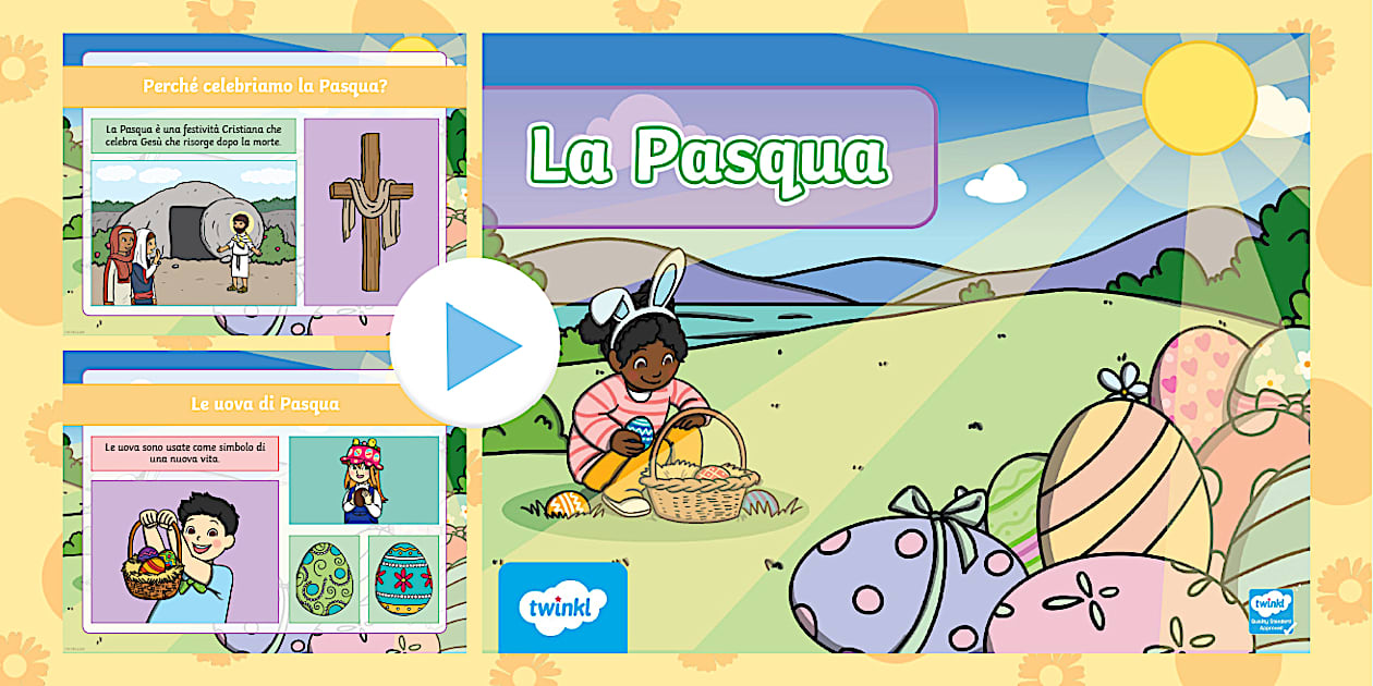 La Pasqua spiegata ai bambini BES - PowerPoint - Twinkl