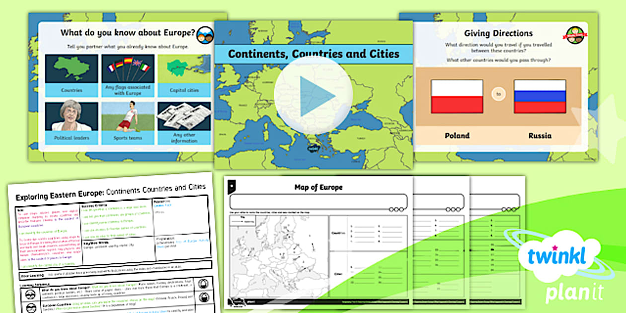 Geography: Exploring Eastern Europe: Continents, Countries and Cities ...