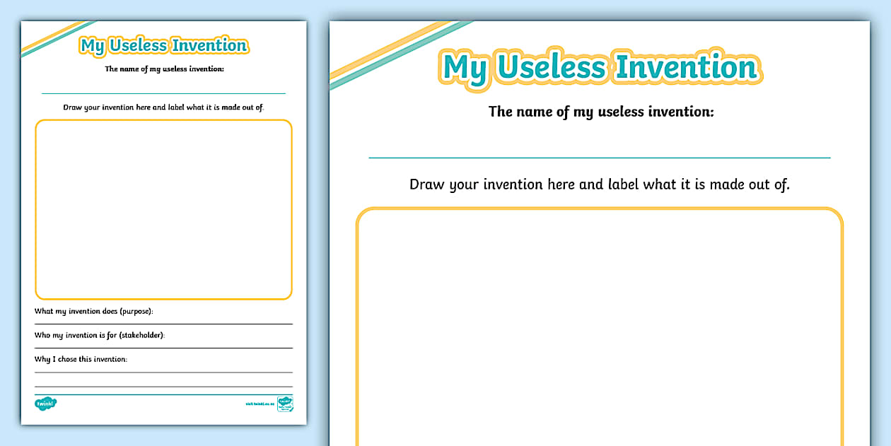 Level 1 and 2 Technology: Was This a Good Invention? Activity