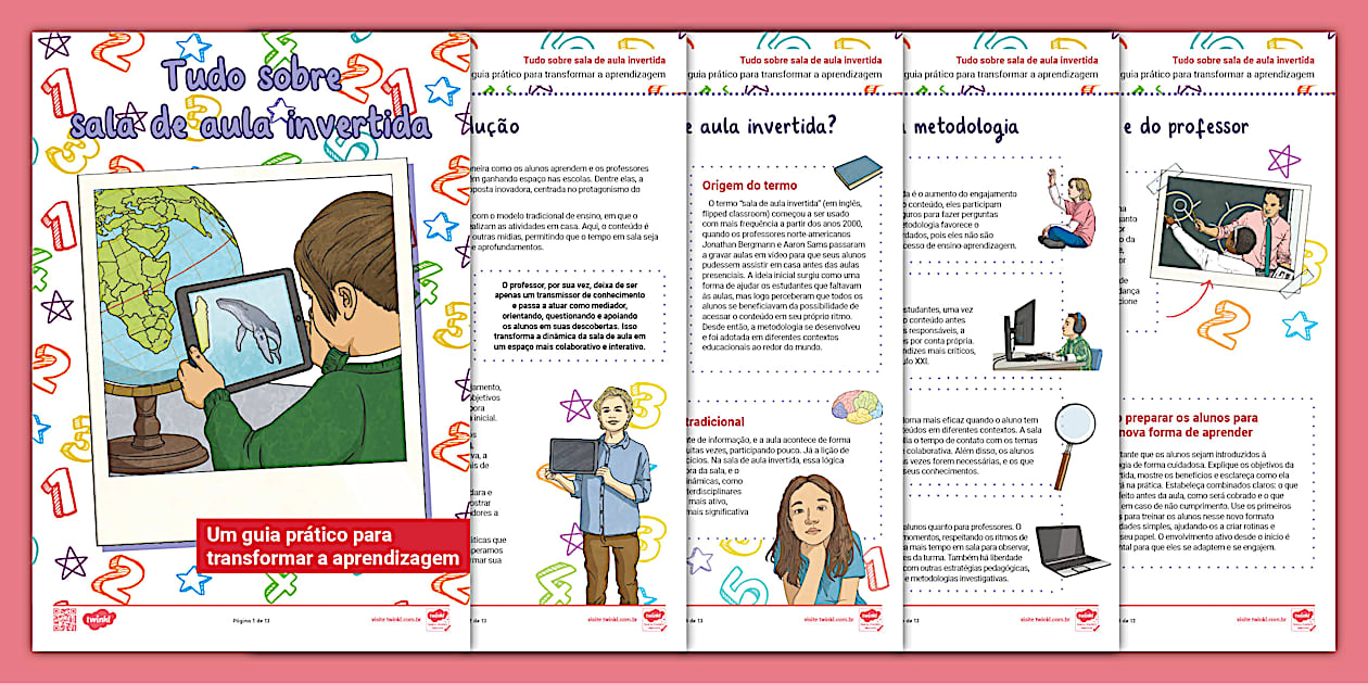 Aula Invertida: Guia Prático (Lehrer gemacht) - Twinkl