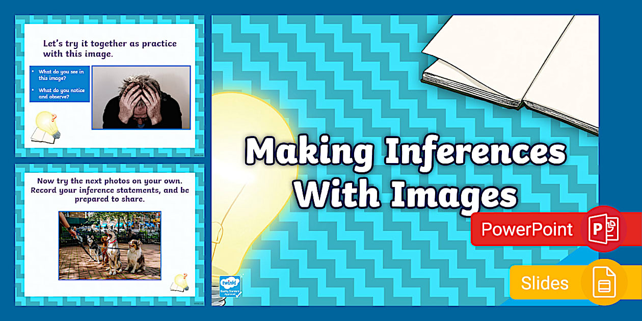 Making Inferences with Images PPT & Slides for 6th-8th Gr