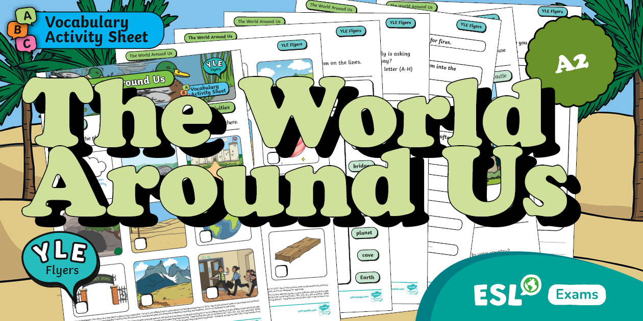 Vocabulary Activity Sheet for YLE Flyers