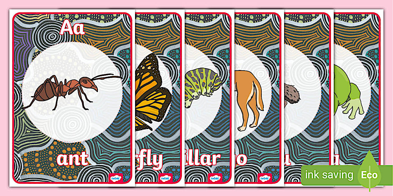 Alphabet with Australian Animals Posters | Twinkl Phonics