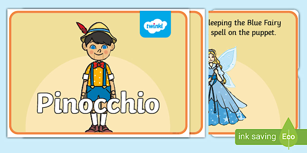 Pinocchio Story Sequenging - Twinkl
