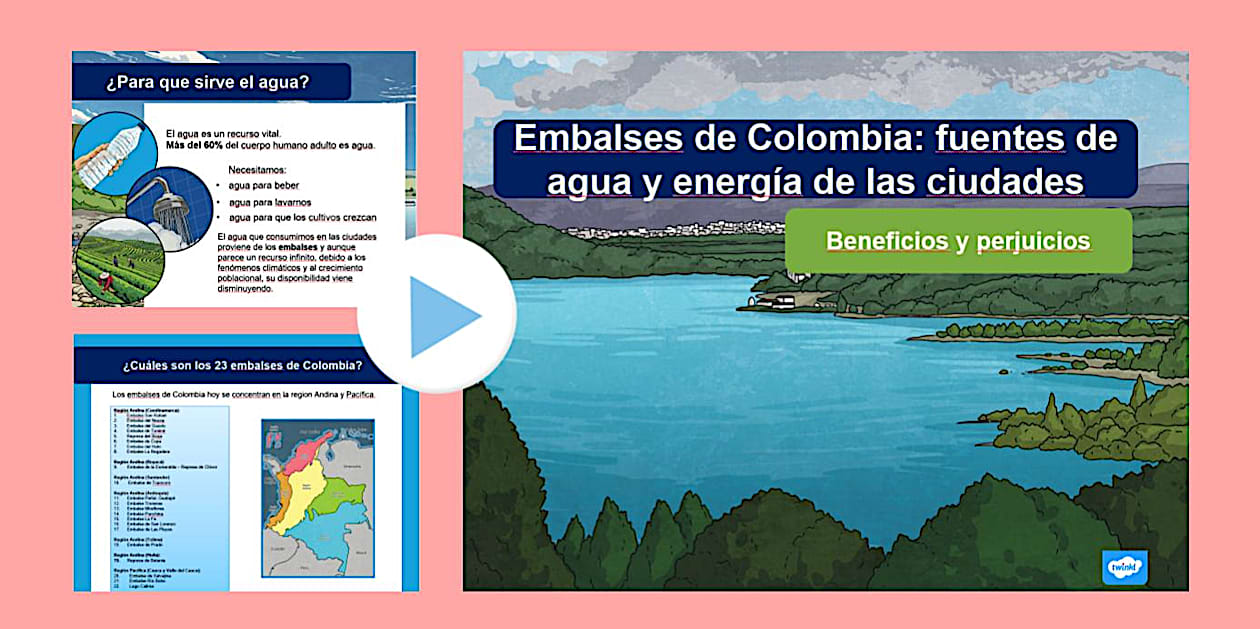 ¿Qué son los embalses y para qué sirven? - Twinkl Colombia