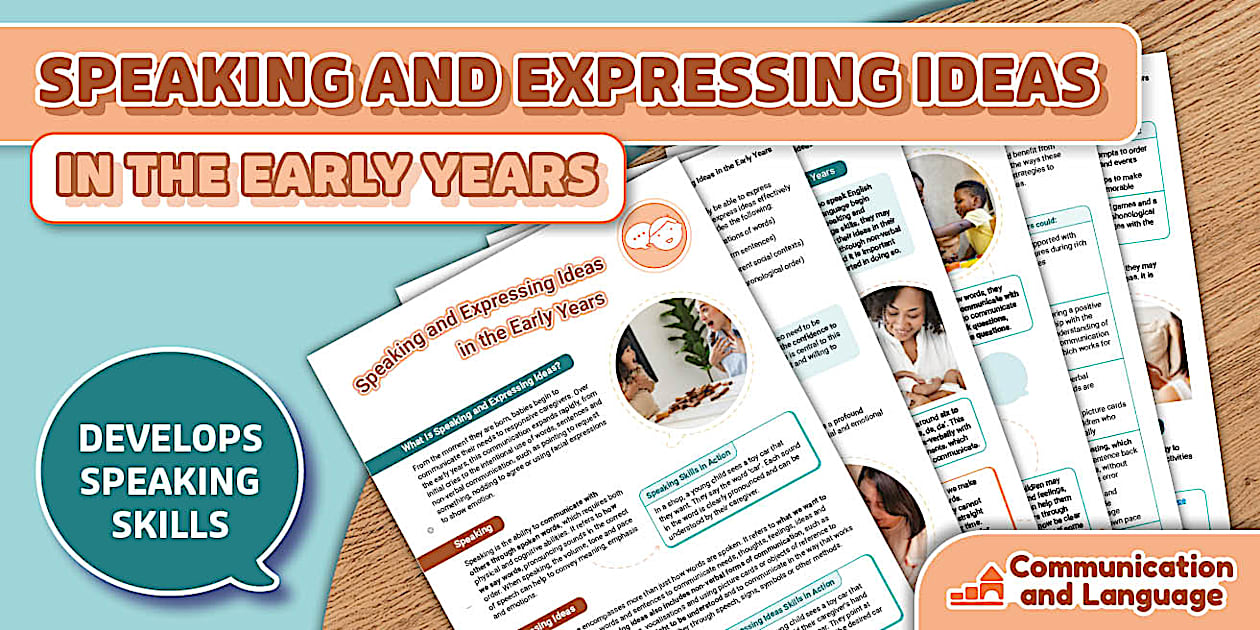 Communication and Language: Speaking and Expressing Ideas