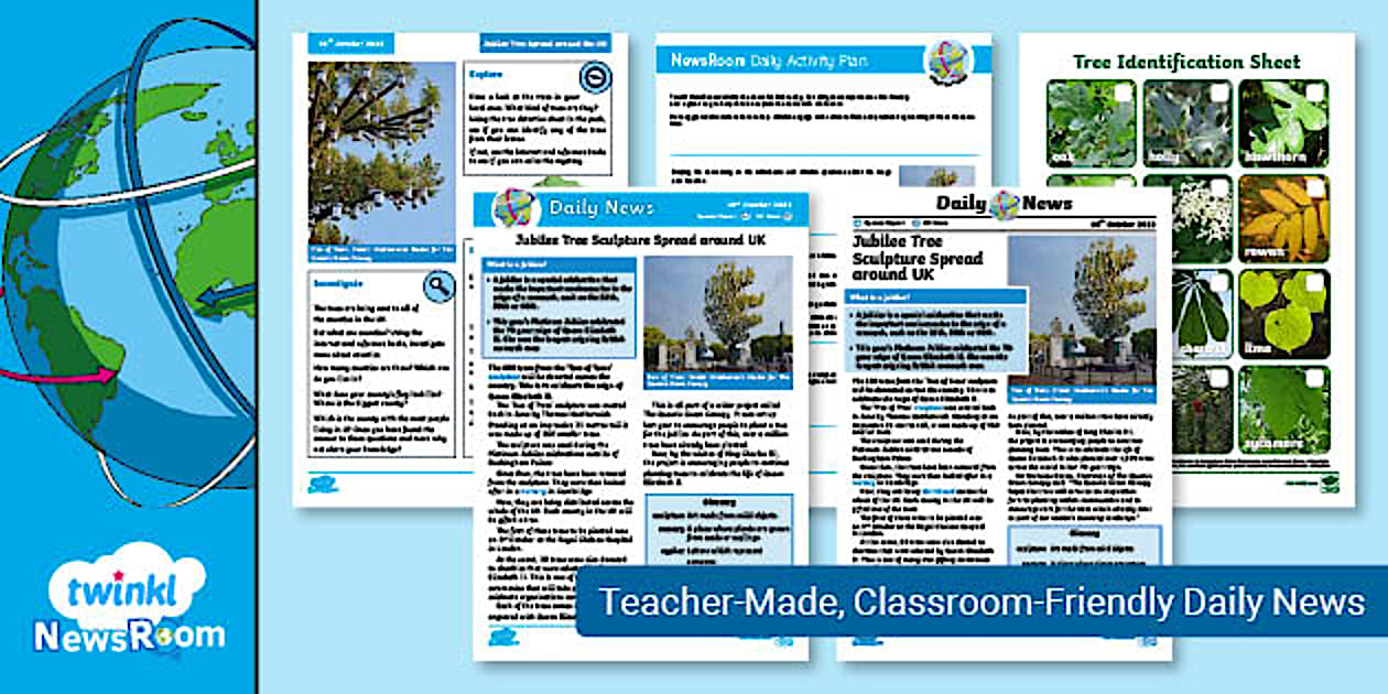 Platinum Jubilee Tree Spread around UK - Daily NewsRoom Pack
