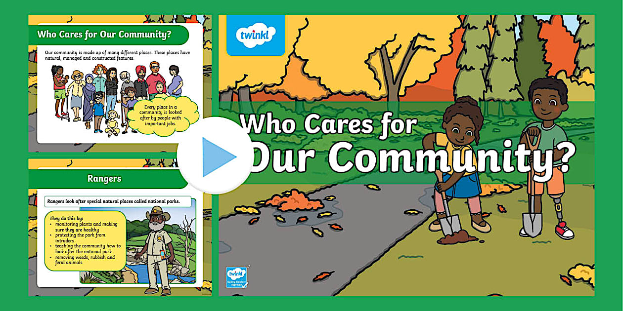 Who Cares for Our Community PowerPoint - Year 1 HASS