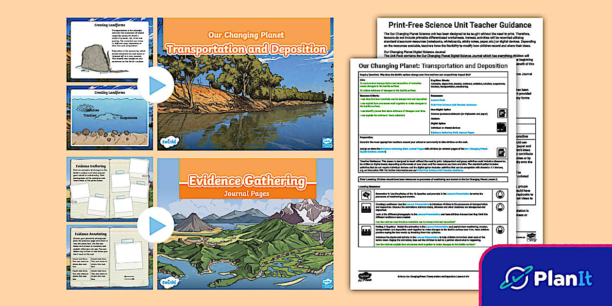 Year 5 Science Our Changing Planet Lesson 3 (teacher made)