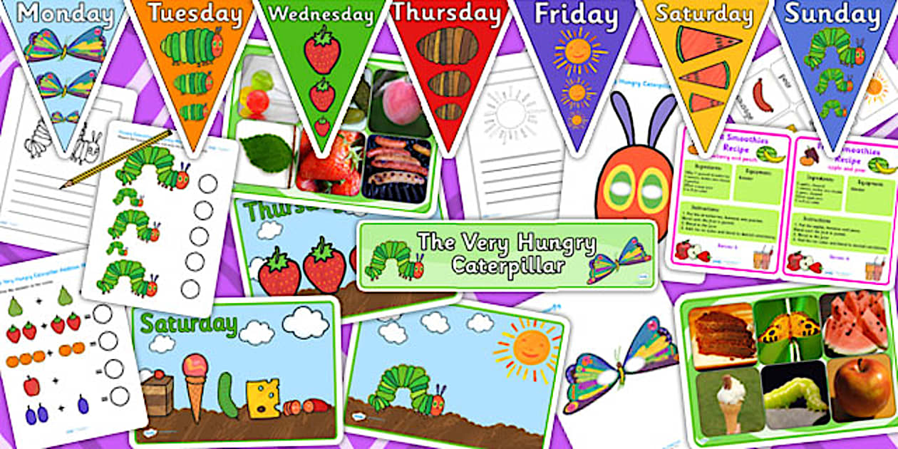 The Very Hungry Caterpillar Nursery Activities Pack | Kindergarten