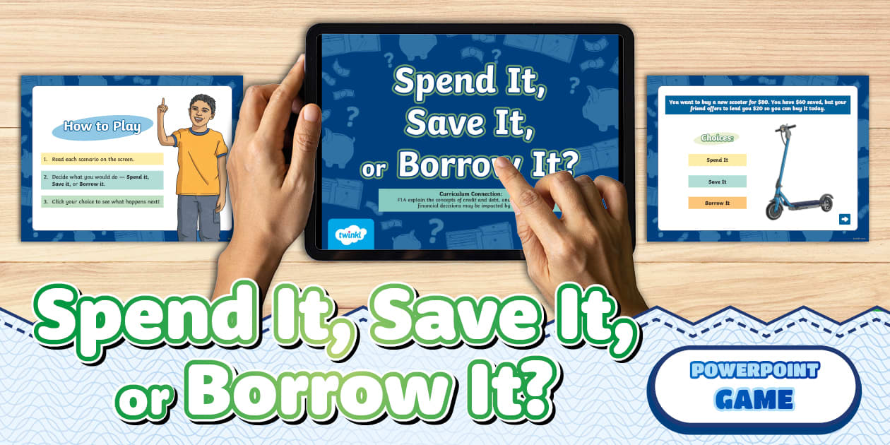 Financial Literacy Game: Spend, Save, Share