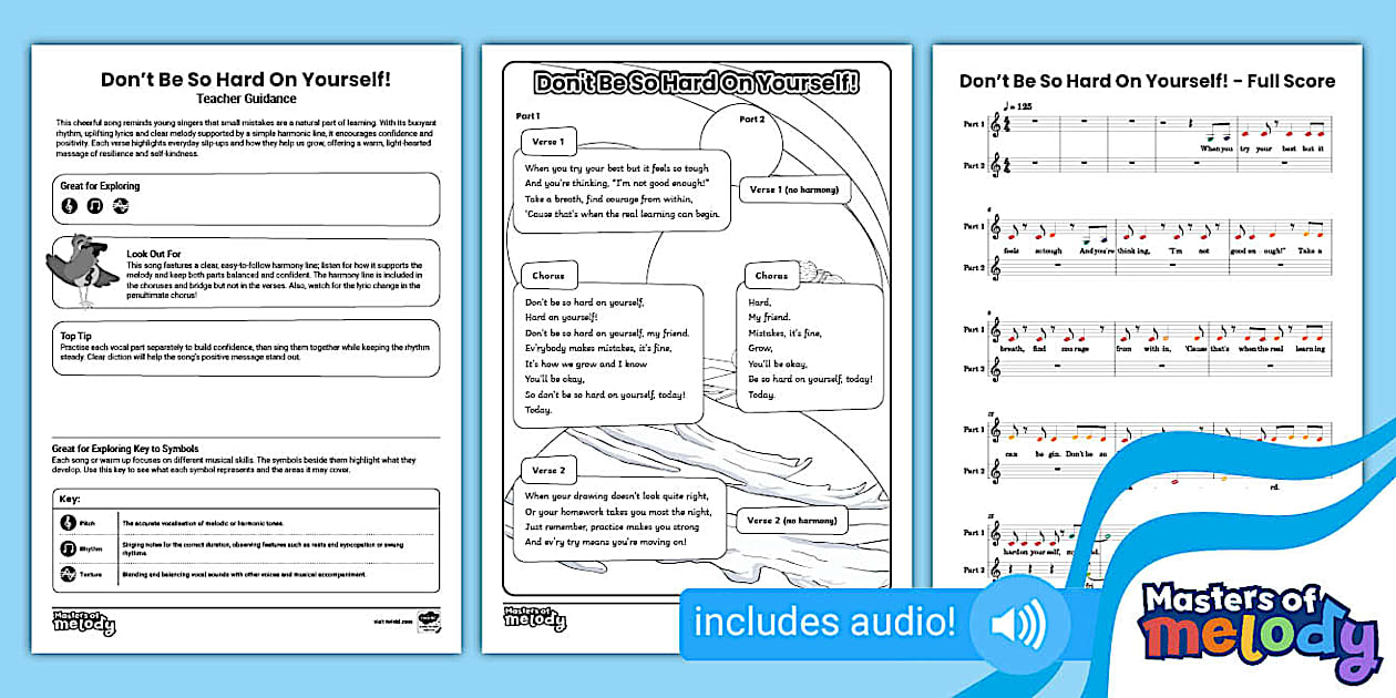 👉 Don't Be So Hard On Yourself!