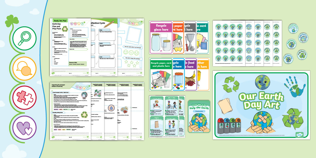 Earth Day Plan and Play Pack (teacher made) - Twinkl