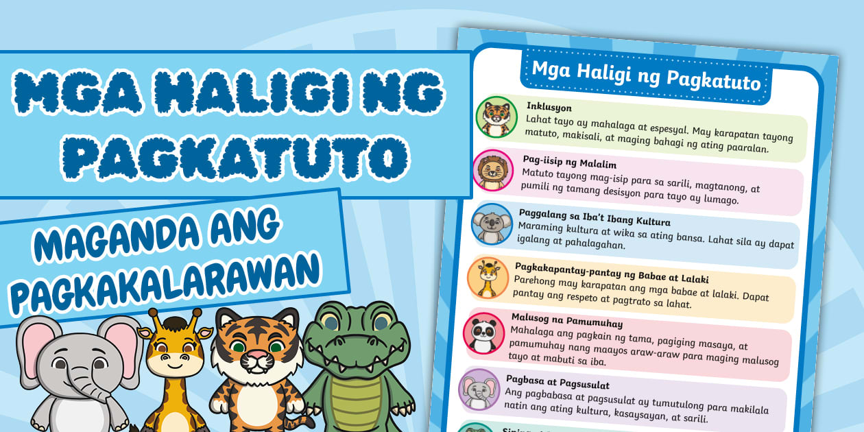 Mga Haligi ng Pagkatuto