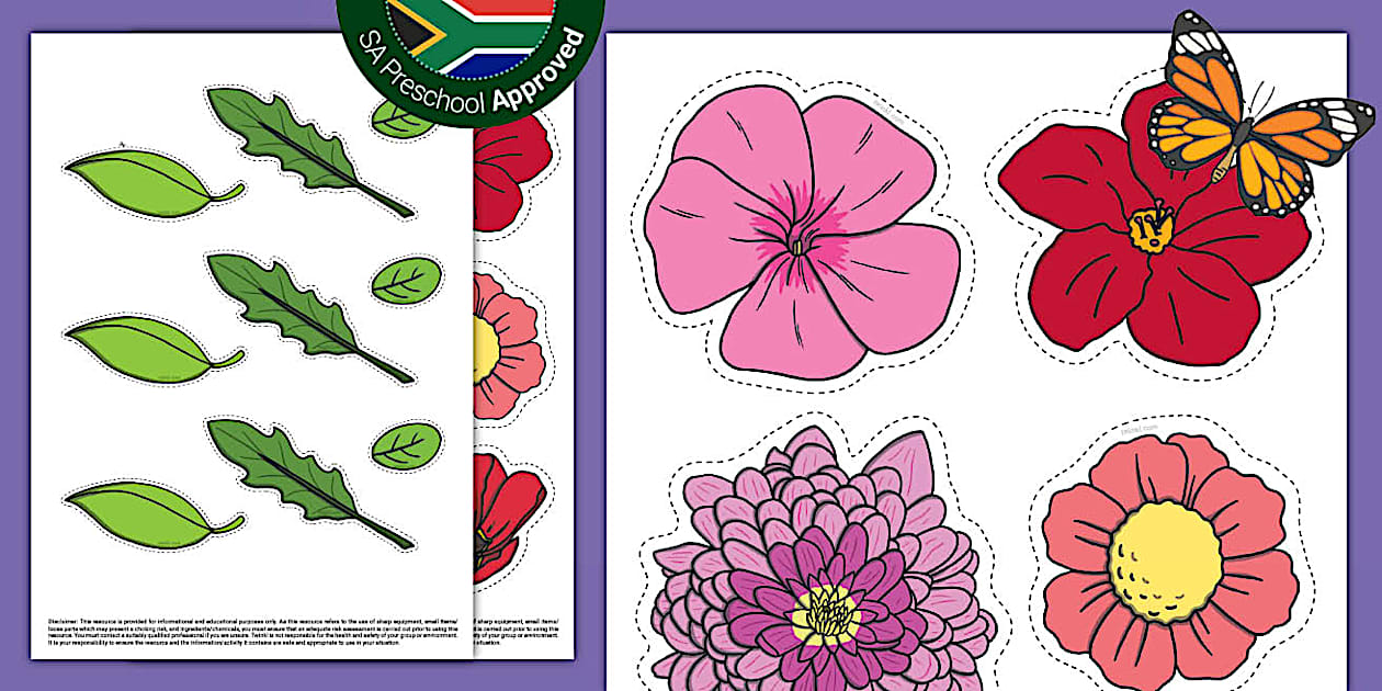 Spring Cut Outs (teacher made) - Twinkl