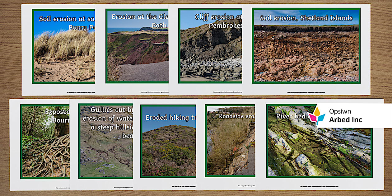 Soil Erosion Display Photos (teacher made) - Twinkl