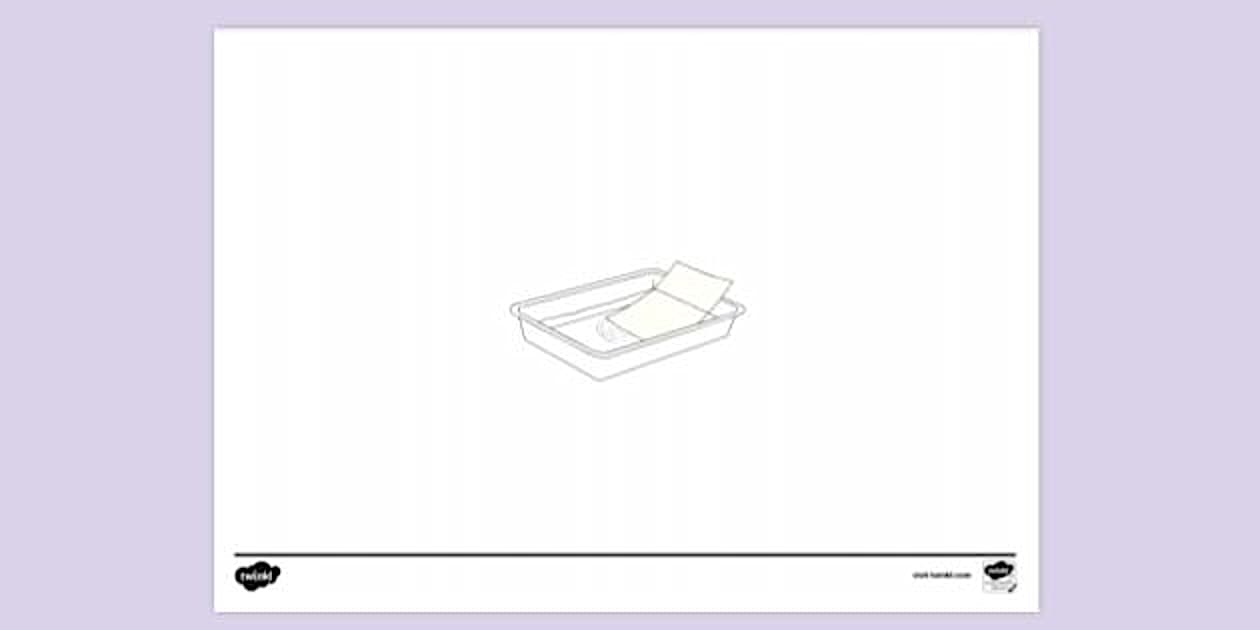 Add Paper to Tray Colouring | KS1 Colouring Sheets | Twinkl