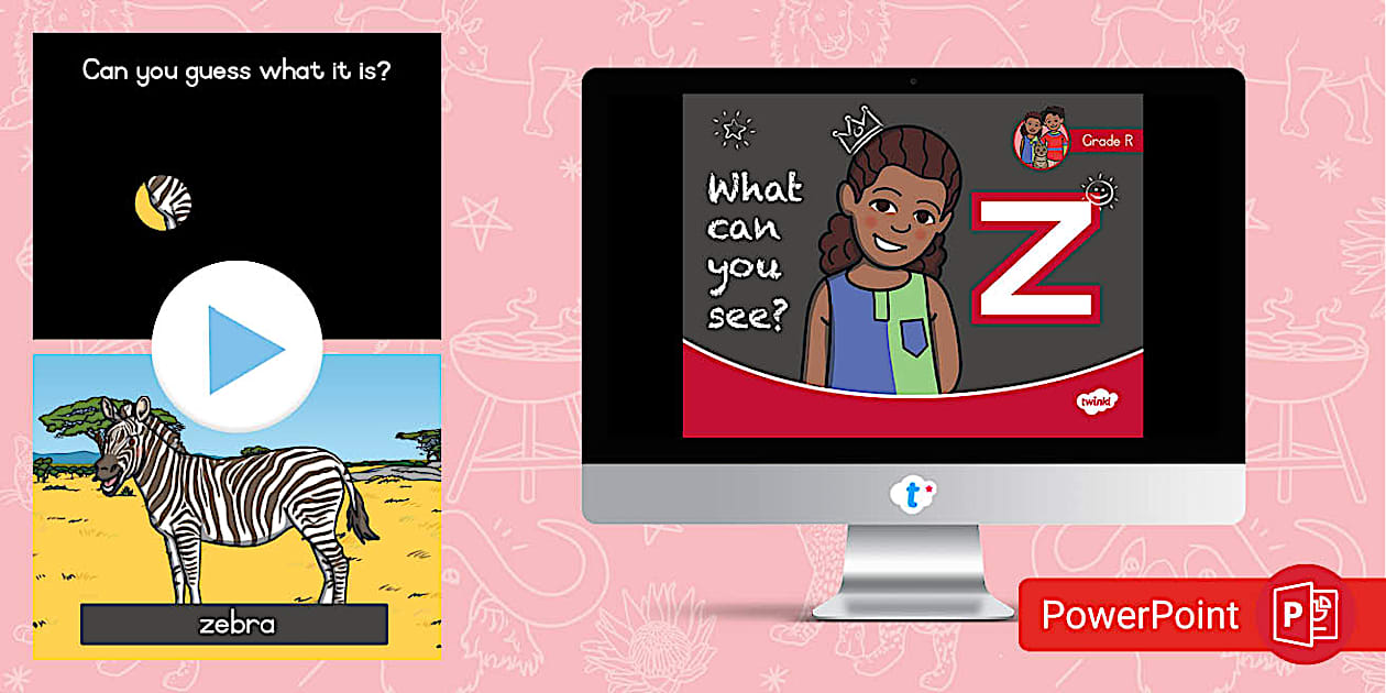 Grade R Phonics: Interactive Go! Game Letter Z - Twinkl