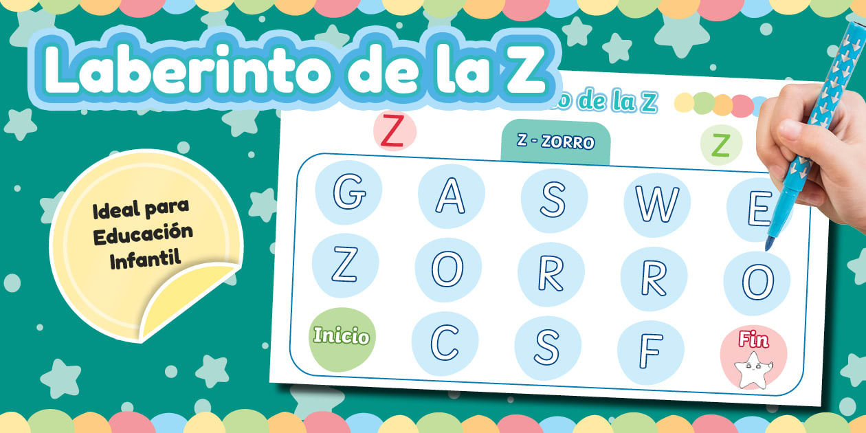 Ficha de actividad: Laberinto de la Z