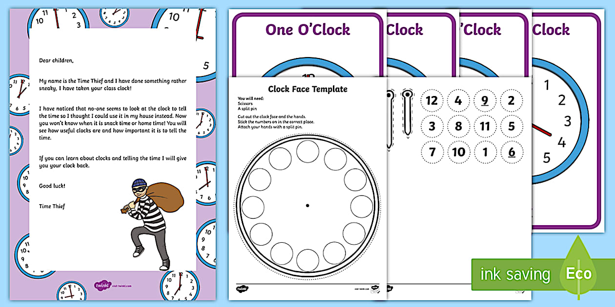 Time Thief Problem-Solving Resource Pack (teacher made)