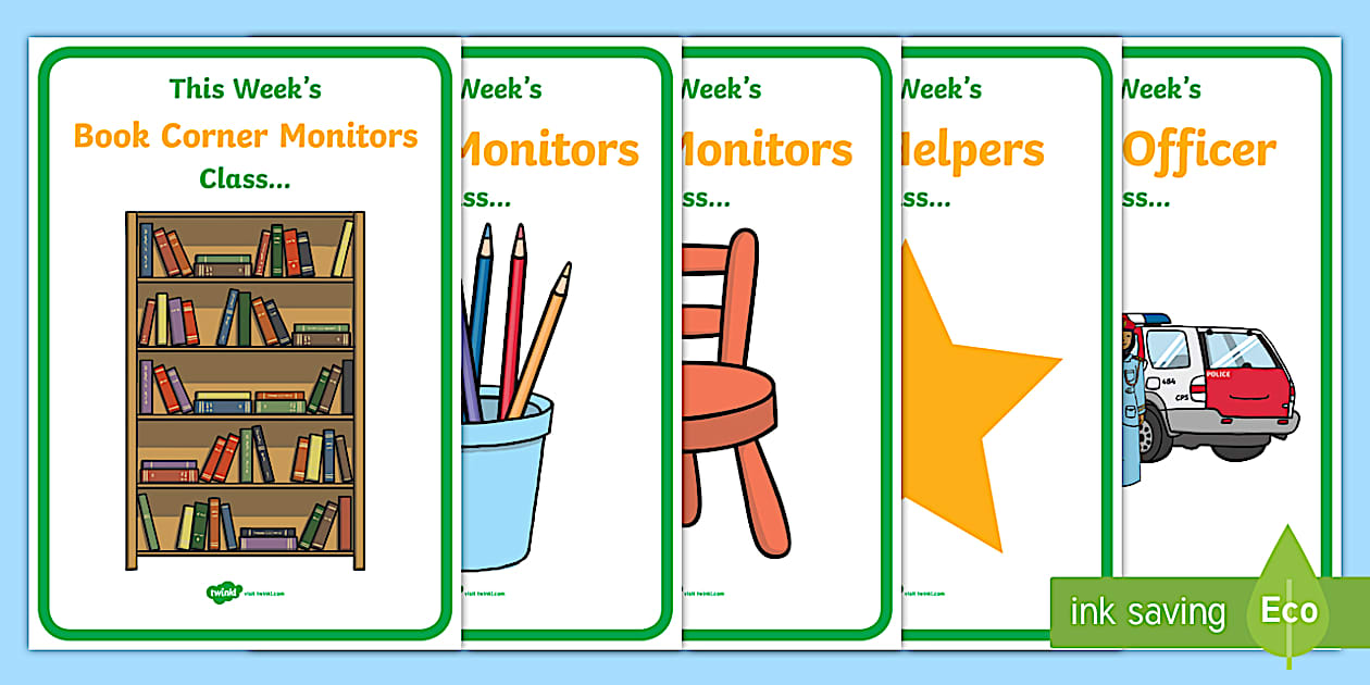 UAE Themed Weekly Helpers Display Posters (teacher made)