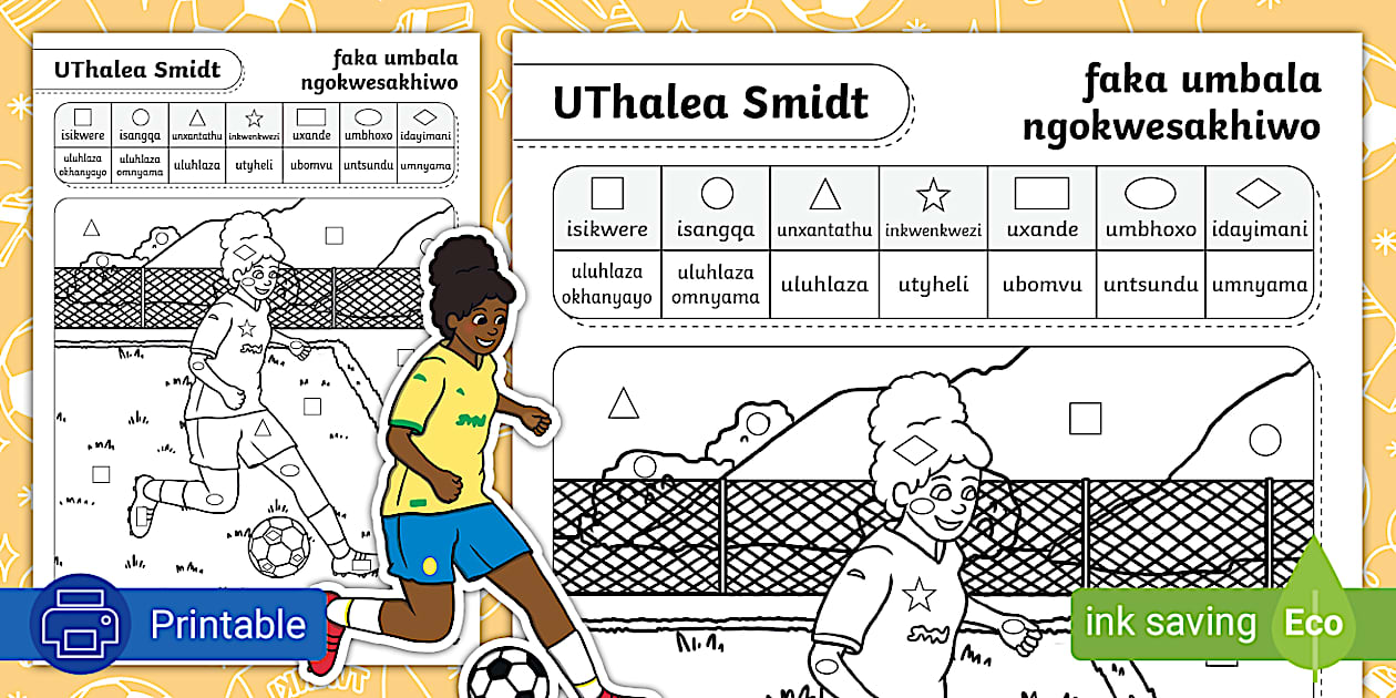 UThalea Smidt Ukufaka Umbala Ngokwesakhiwo (teacher made)