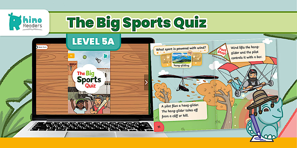 Level 5a Decodable Readers: The Big Sports Quiz