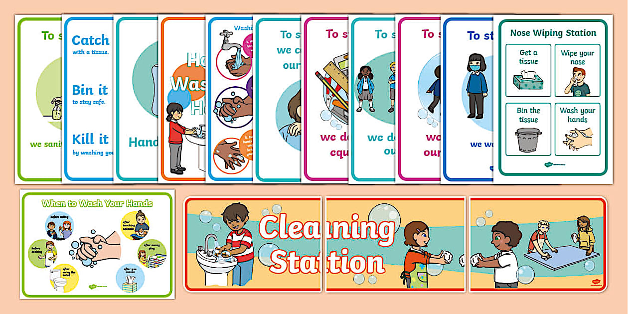 Return to School Hygiene Resource Pack (Teacher-Made)