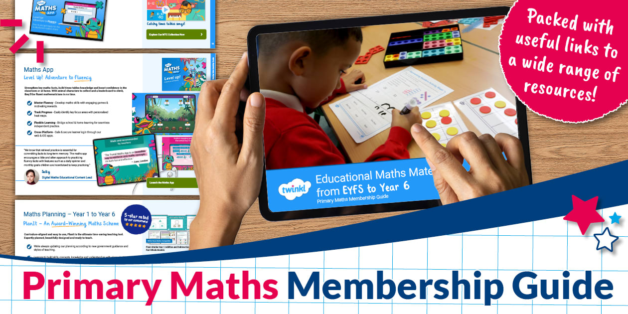👉 Primary Maths Product Guide - Resources for Maths Teachers