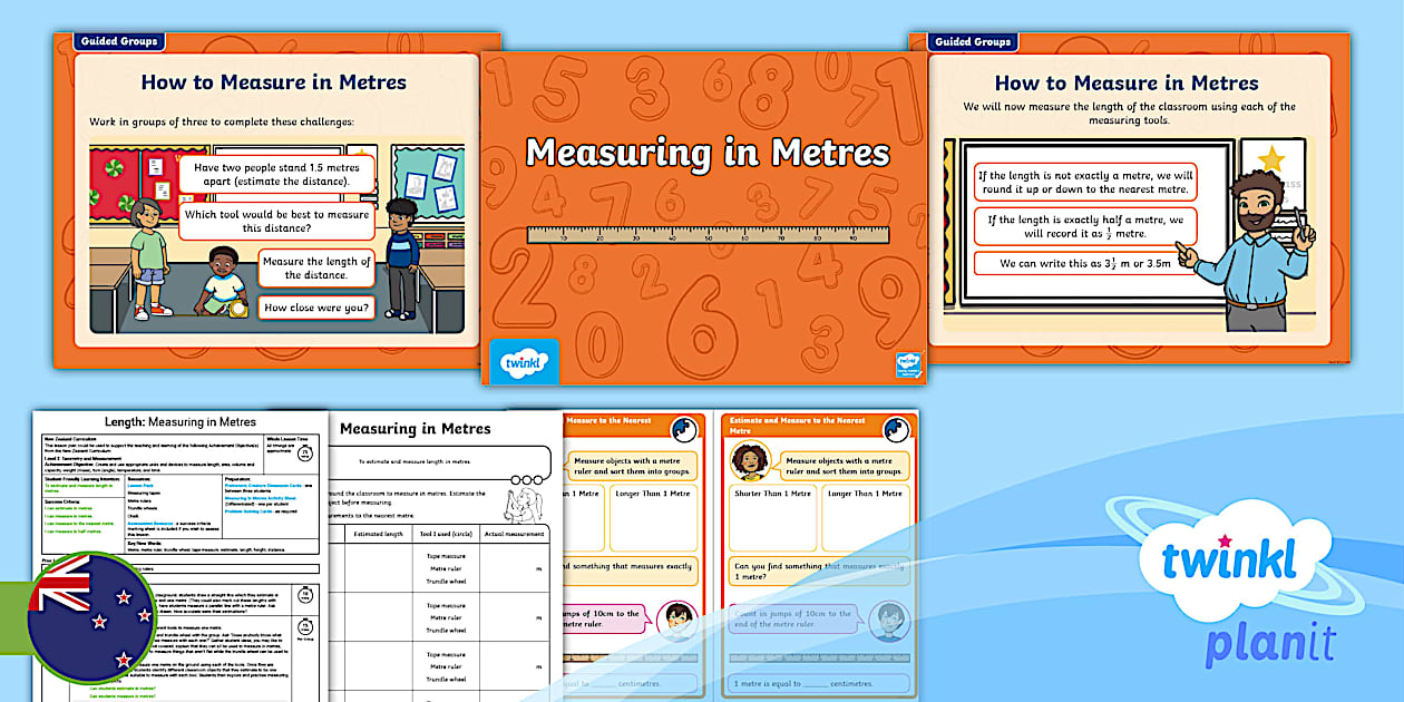Level 2 Length: Estimate and Measure to the Nearest Metre Lesson 2