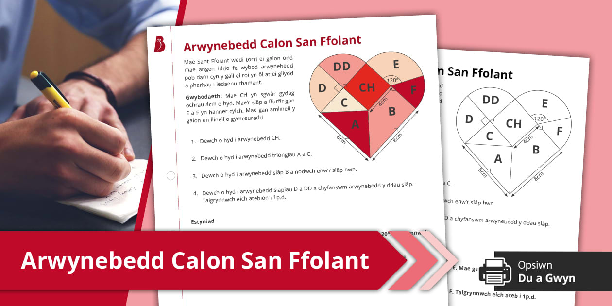 Arwynebedd Calon San Ffolant