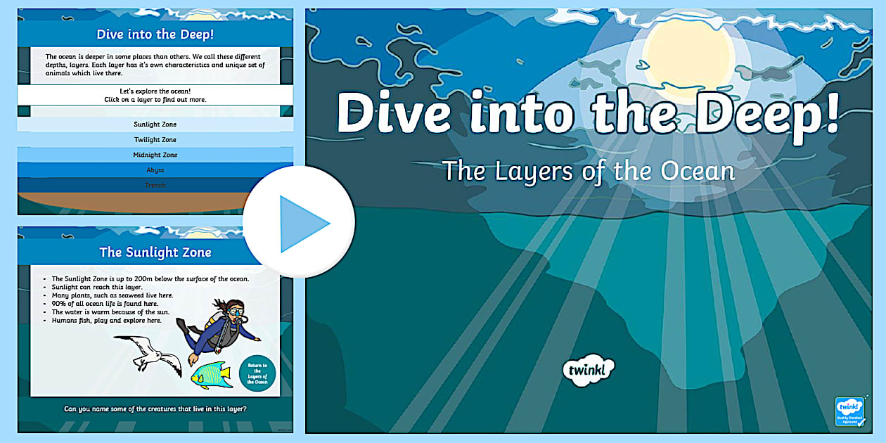 Ocean Levels KS1 PowerPoint (teacher-made) - Ocean Habitat