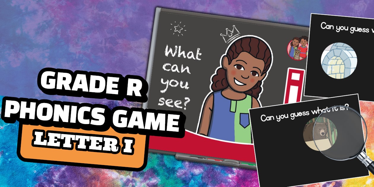 * NEW * Grade R Phonics Game - Letter I (CAPS Aligned)