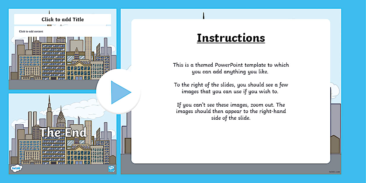 Superhero-Themed PowerPoint Template | Twinkl KS1 PowerPoint